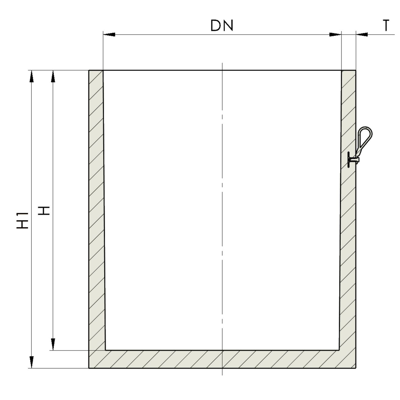 Spodní díly nádrže DN 1500 | Tiba Beton - TIBA BETON