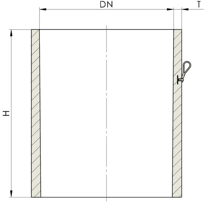Skruže - nástavce nádrže DN 2000 | Tiba Beton - TIBA BETON
