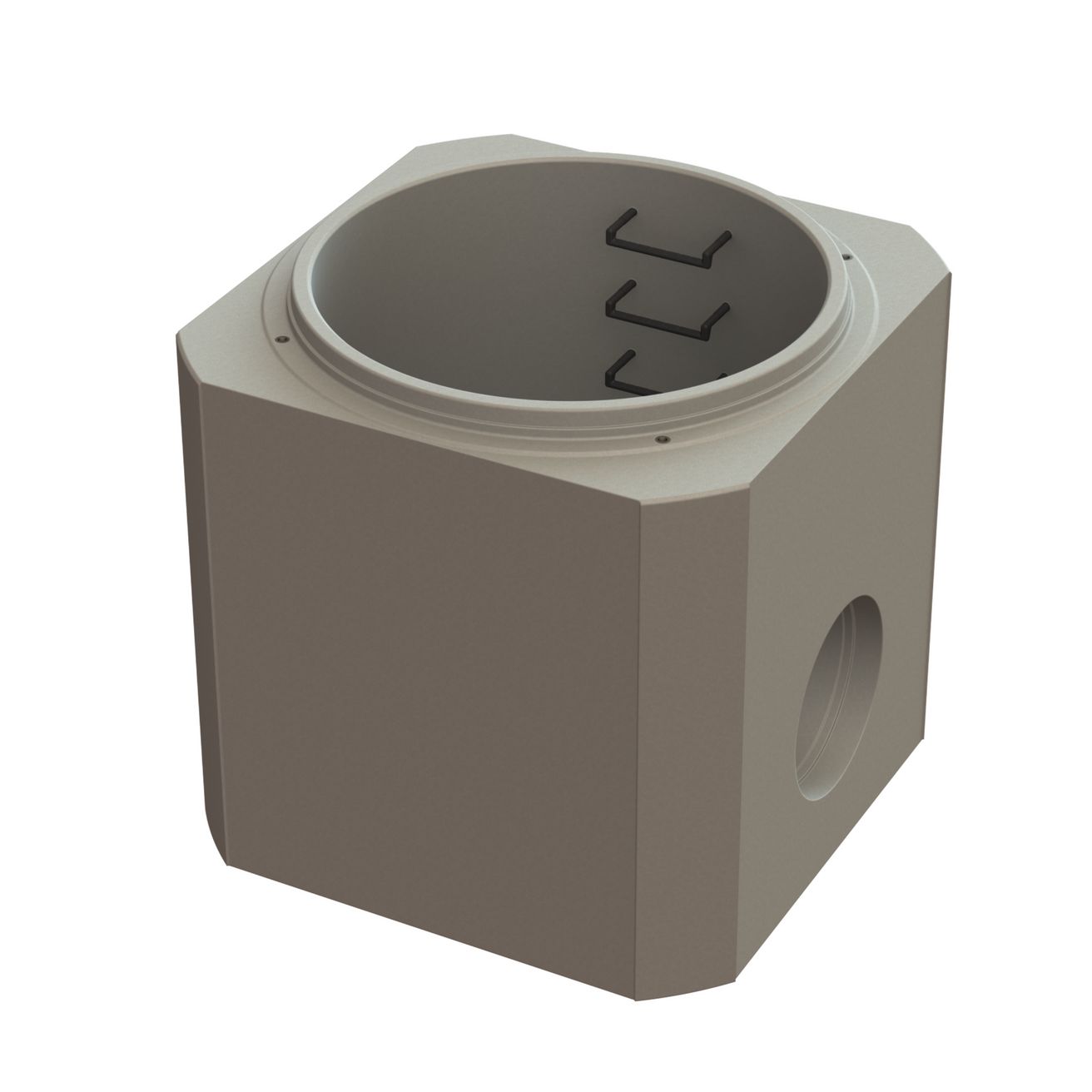 Šachtová dna litá DN 1500 | Tiba Beton - TIBA BETON