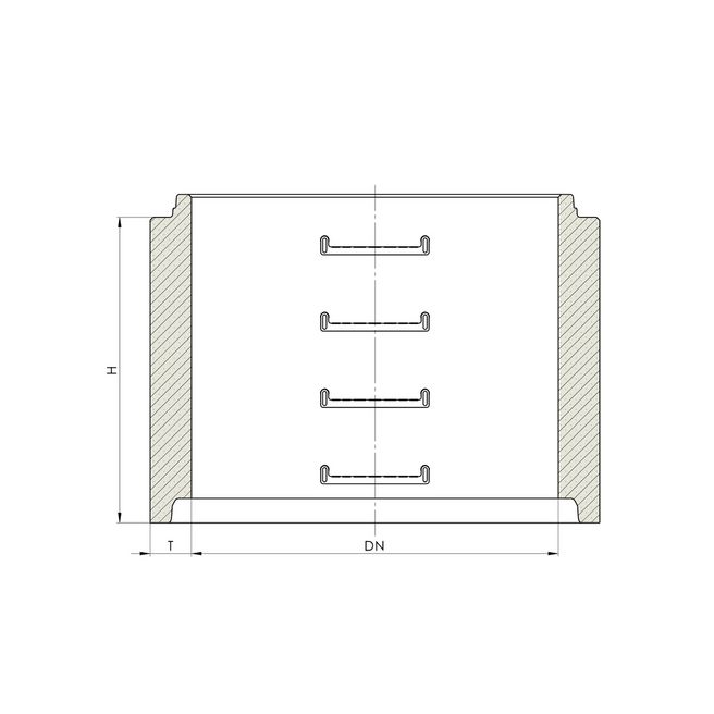 Šachtové skruže DN 1200 | Tiba Beton - TIBA BETON