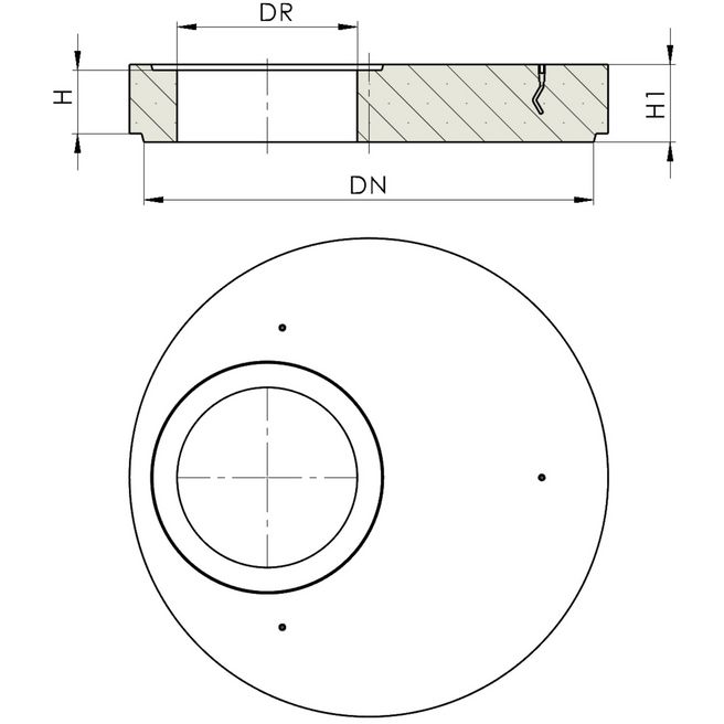 Konusy a zákrytové desky DN 1500 | Tiba Beton - TIBA BETON
