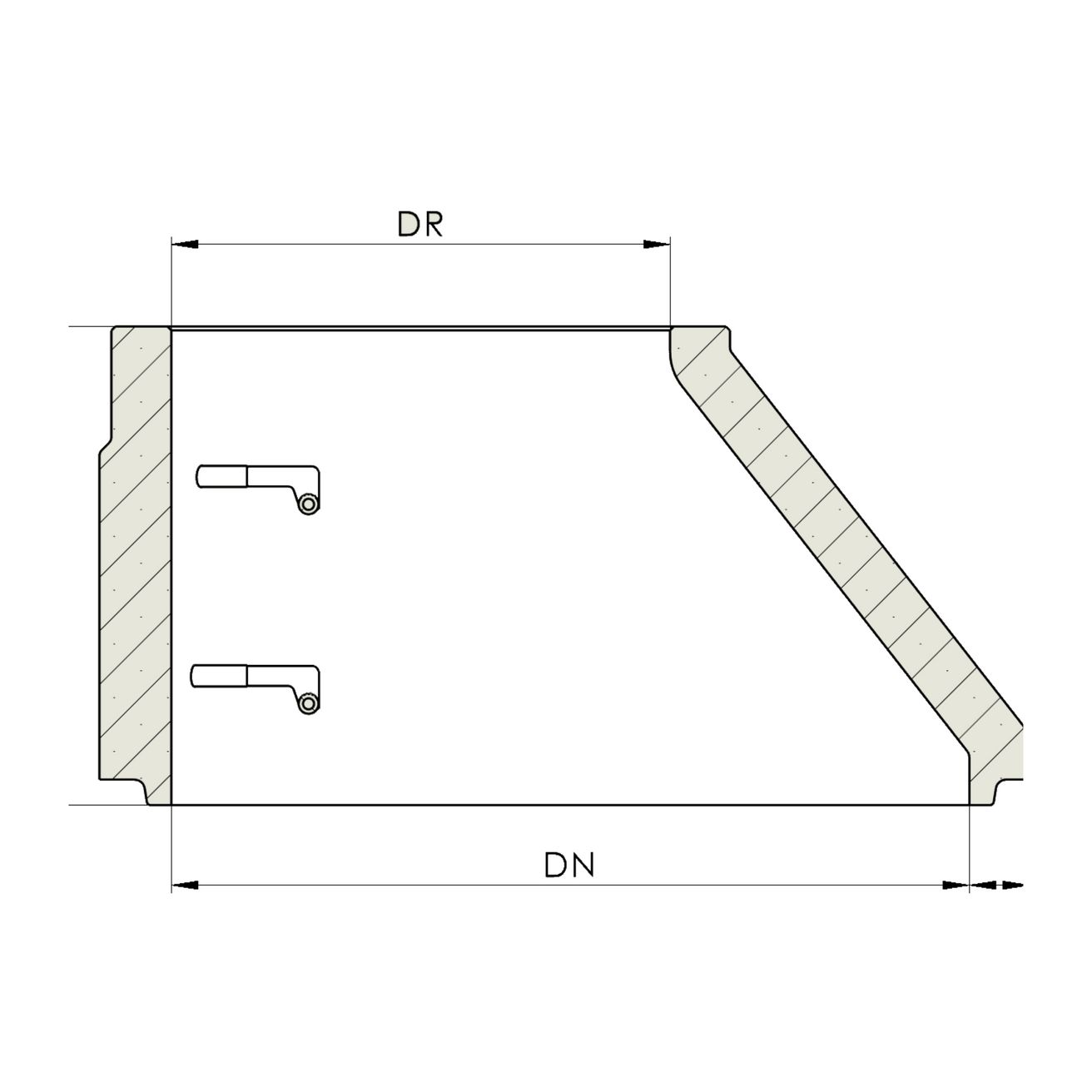 Konusy a zákrytové desky DN 800 | Tiba Beton - TIBA BETON